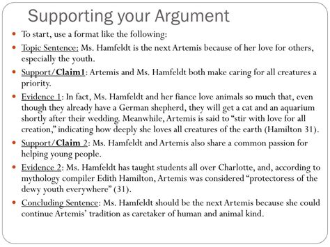 PPT Supporting Your Argument PowerPoint Presentation Free Download ID 2864611