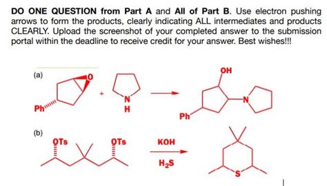 solved do one question from part a and all of part b use