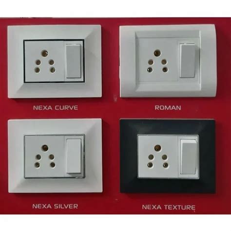 10a Modular Switches And Sockets Plastic At ₹ 70piece In Rajkot Id