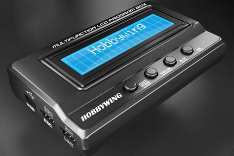 IN Multifunction LCD Program Box Integrated With USB Adaptor And Lipo Voltmeter HOBBYWING