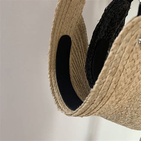 옐로우듀 라피아 썬캡 밀집 라탄 모자 여름 왕골 비치 물놀이 모자