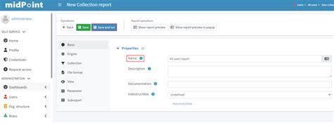 How To Create A Report Evolveum Docs