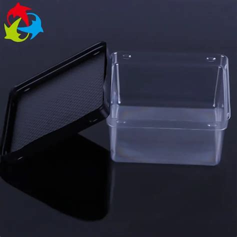 도매 광장 미니 케이크 플라스틱 상자 사탕 물집 포장 용기