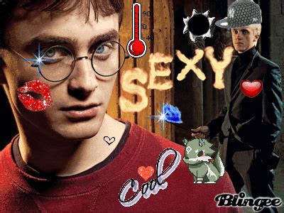 Harry Potter And Draco Malfoy Enemies But Sexy Cool Picture Blingee Com