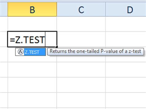 Hypothesis Testing Excel Template 55 Koleksi Gambar