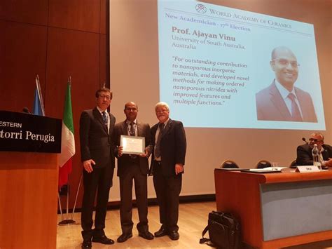 Prof Ajayan Vinu On Linkedin I Have Just Been Inducted As A Fellow Of World Academy Of