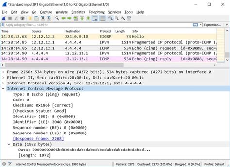 Packet Fragmentation Math