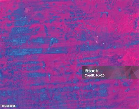디자인 사용을 위한 추상적인 벡터 배경입니다 튀는 잉크 마크 자홍 및 파랑 색상 브러시 스트로크 텍스처 자유형 그리기 벡터 일러스트입니다 0명에 대한 스톡 벡터 아트 및