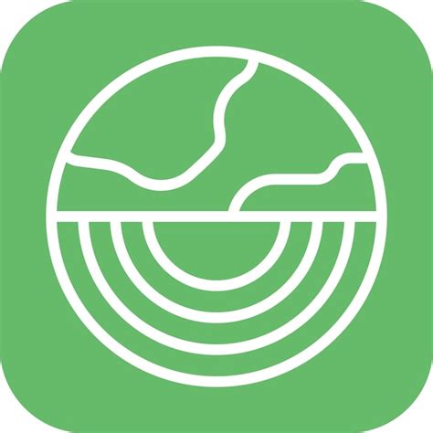 Premium Vector Earth Layers Icon Vector Image Can Be Used For Geography