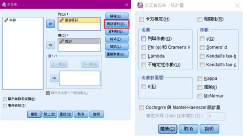 【spss交叉表 次數與百分比分析】 永析統計及論文諮詢顧問