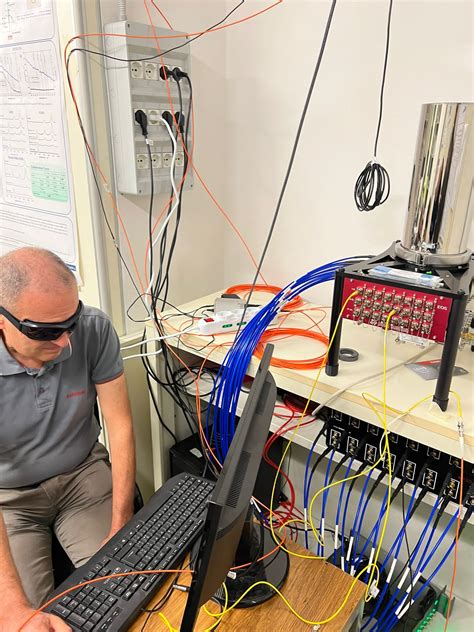 First Tests On Newly Installed Superconducting Nanowire Detector Fastmot Project
