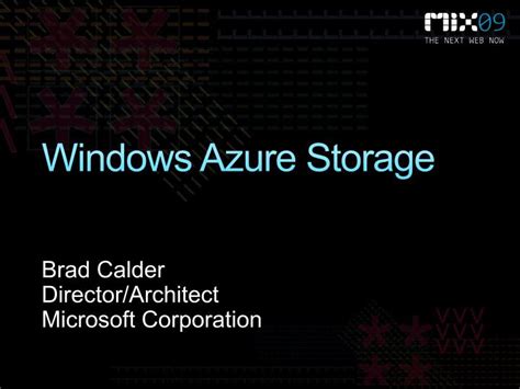 PPT Windows Azure Storage PowerPoint Presentation Free Download ID