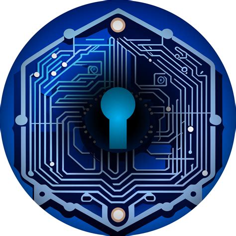 Modern Technology Lock Cybersecurity Crop Out Icon 26412669 Png