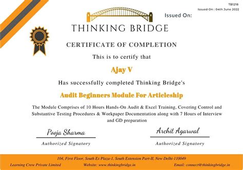 ajay vishwakarma on linkedin connections thinkingbridge audit