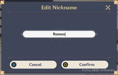 Cant Write My Name As Nickname In Game What The F Genshin