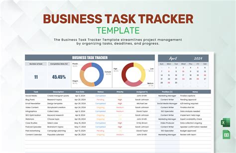 Free Task Sheet Templates Editable And Printable