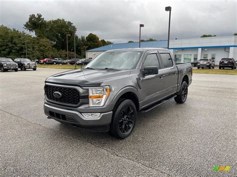 Carbonized Gray Metallic 2022 Ford F150 Xl Supercrew 4x4 Exterior Photo
