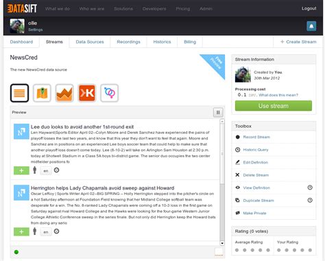 Create Filters To Look For News About Topics Keywords People Places And Things Datasift Com