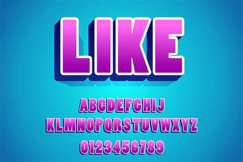 대담한 현대 글꼴 및 알파벳 서체의 벡터 프리미엄 벡터