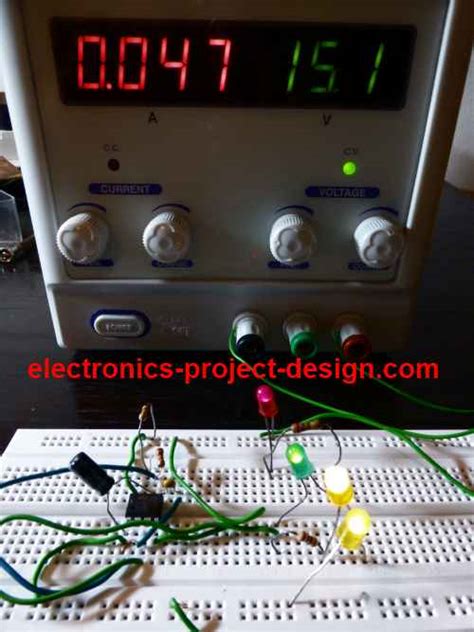 LED Flasher Project Using Timer IC