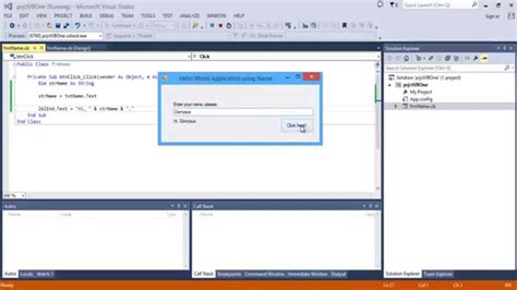 visual basic tutorial for beginners youtube