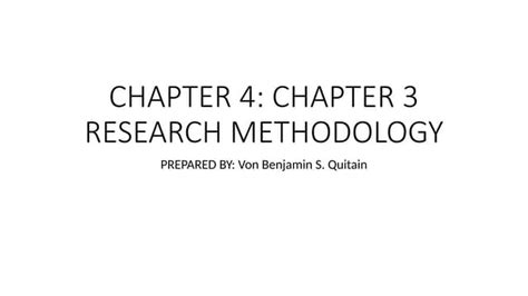 How To Write Chapter Three Of Your Research Project Docx