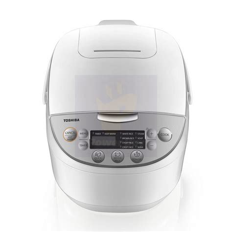 Toshiba หม้อหุงข้าว 760 วัตต์ 1 8 ลิตร สีขาว รุ่น Rc T18dr1 ราคาพิเศษ Power Buy