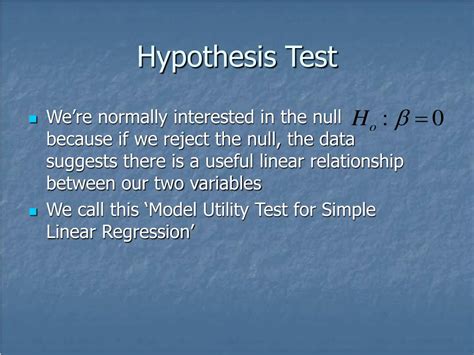 Ppt Simple Linear Regression And Correlation Inferential Methods