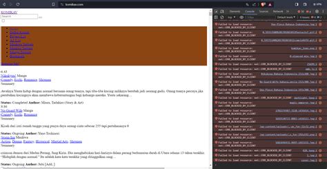 The Website I Visited Had An Error Failed To Load Resource Neterr
