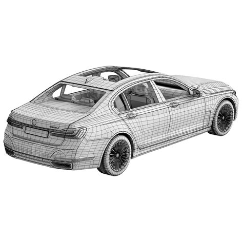 Car Bmw 750li 3d Model・download 3d Models・great Catalog Greatcatalog