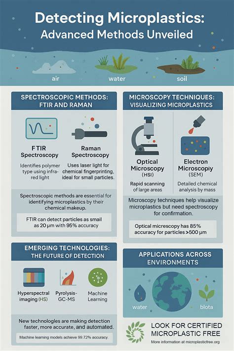 Advanced Detection And Quantification Methods For Microplastics