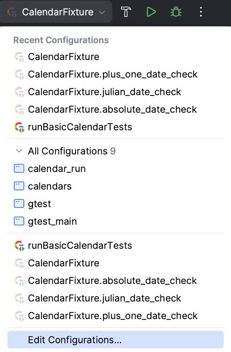 Run Debug Configurations CLion Documentation