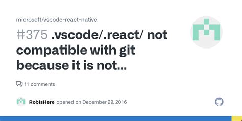vscode react not compatible with git because it is not gitignore