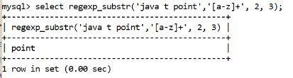 MySQL regexp substr 语法及代码示例 立地货