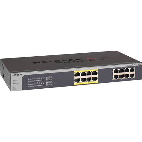 Netgear ProSafe Plus 16 Port Gigabit Ethernet JGS516PE 100NAS
