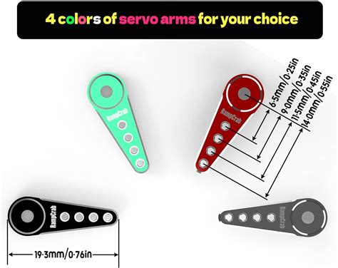 RampCrab RC Steering Servo With Servo Mount Bracket And Servo Arm For RC Car Boat Model Parts