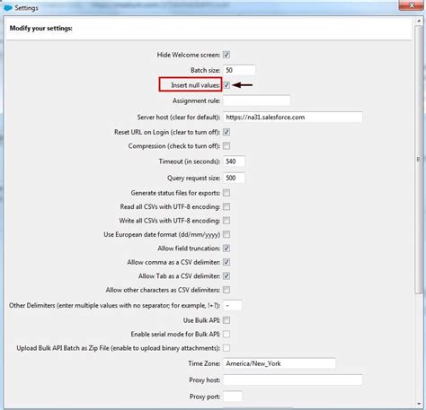 How To Mass Insert Null Values In Salesforce Using Dataloader By Amit