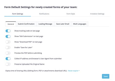 How To Distinguish And Use Form Settings And Form Default Settings
