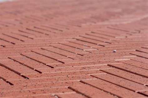 Herringbone Terracota Pattern Advertisement Of Ceramics Bricks Stock