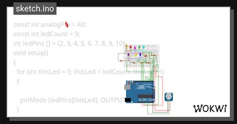 Pre Assignment And Quiz Project 03 Bar Graph Wokwi Esp32 Stm32 Arduino Simulator