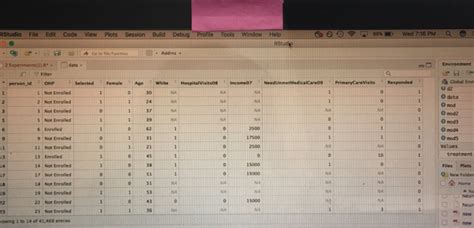RStudio File Edit Code View Plots Session Build Debug Chegg