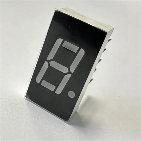 Super Bright Yellow Green Single Digit 0 4inch Led Display 7 Segment