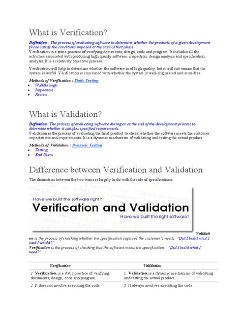 proposal pdf software testing verification and validation