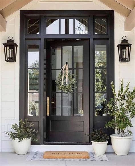 Cottage Style Front Doors With Sidelights