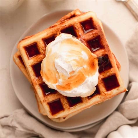 Maple Syrup Waffles