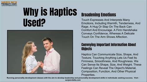 What Is Haptics In Communication Pptx Physical Therapy Wellness