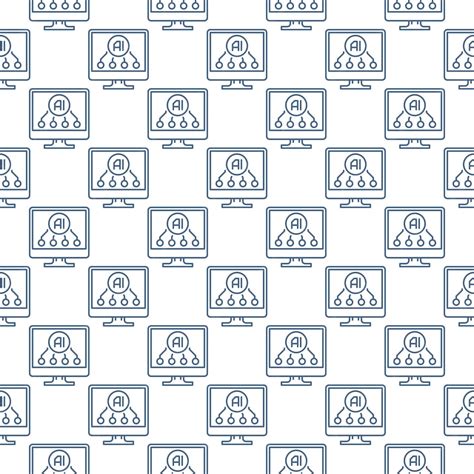 Premium Vector Ai On Computer Display Vector Artificial Intelligence