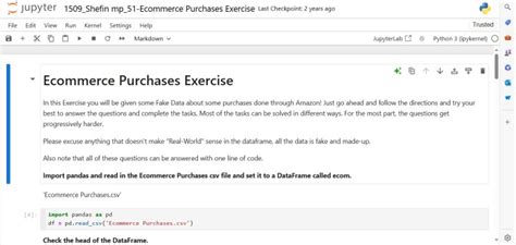 Shefin K P On Linkedin Ecommerce Purchase Exercise Project Using