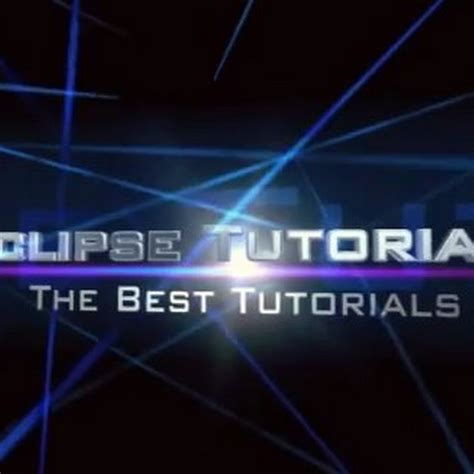 Eclipse Tutorials Youtube