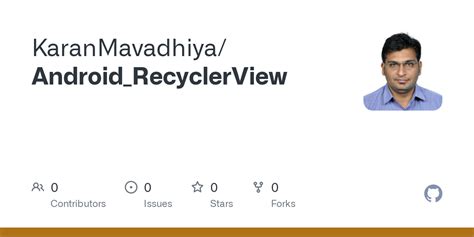 Github Karanmavadhiya Android Recyclerview